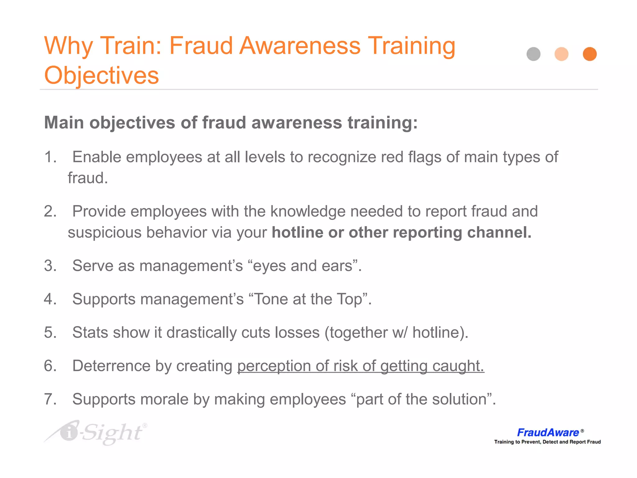 Fight Fraud with Employee Fraud Training | PPT