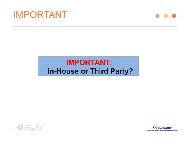 Fight Fraud with Employee Fraud Training | PPT
