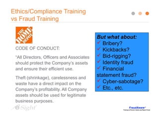 Fight Fraud with Employee Fraud Training | PPT