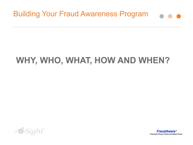 Fight Fraud with Employee Fraud Training | PPT
