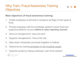 Fight Fraud with Employee Fraud Training | PPT