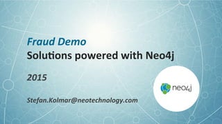 Fraud Detection with Neo4j | PDF | Databases | Computer Software and ...