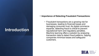 Detecting Deception: Advanced Techniques in Fraud Detection | PPT