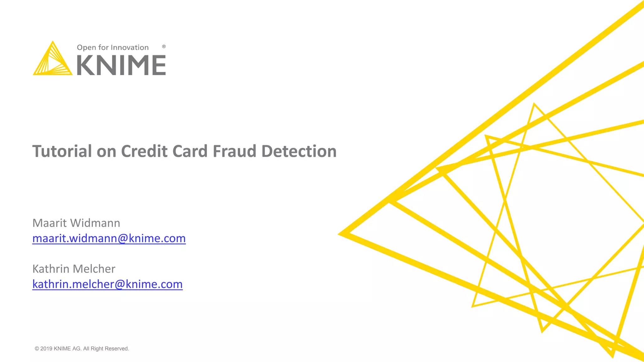 Credit Card Fraud Detection Tutorial | PPT