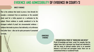 FRAUD IDENTIFICATION IN FORENSIC TAX INVESTIGATION AND RULE OF EVIDENCE ...