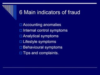 Fraud+Indicators(1) | PPT