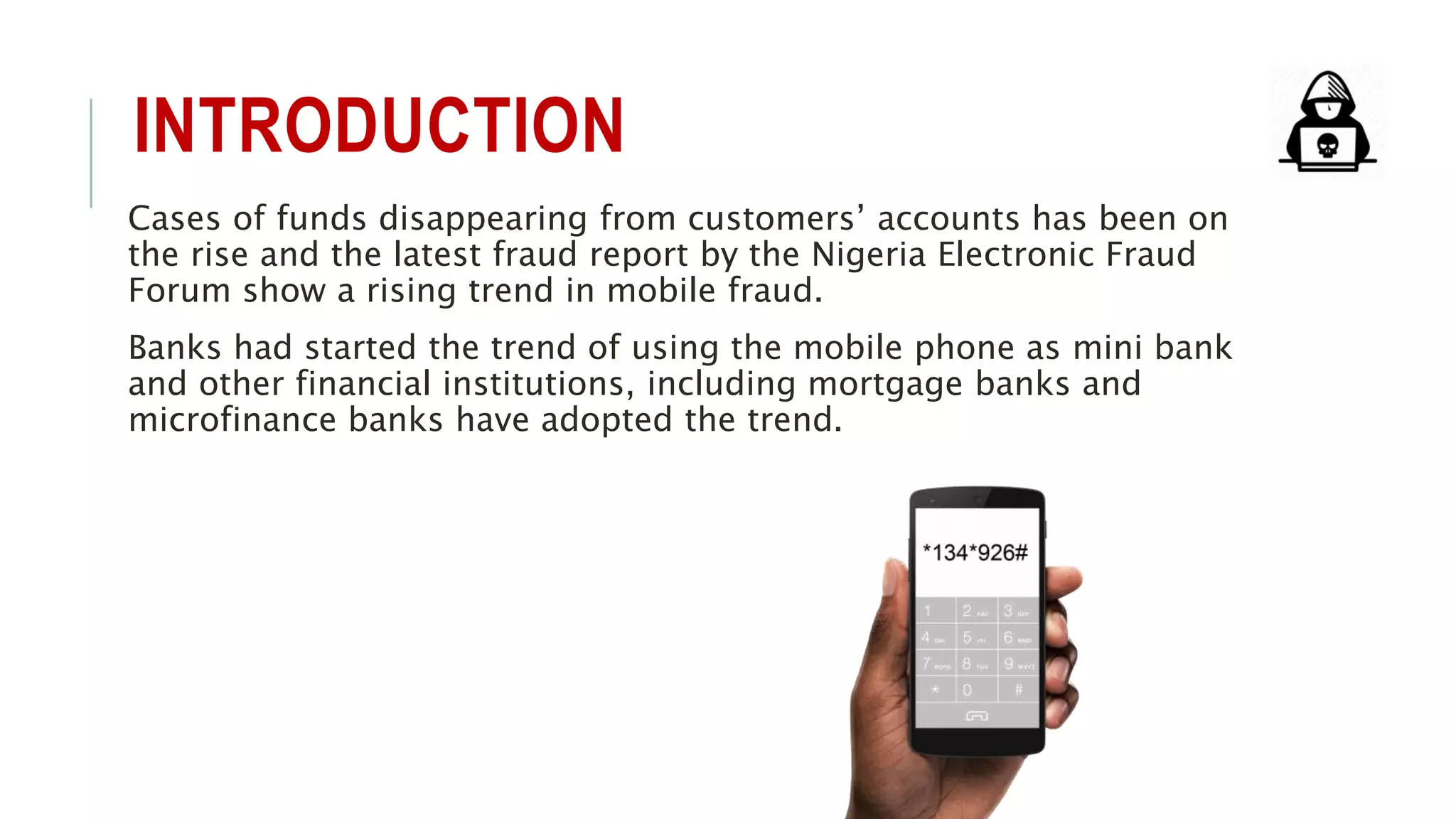 Fraud in USSD | PPTX