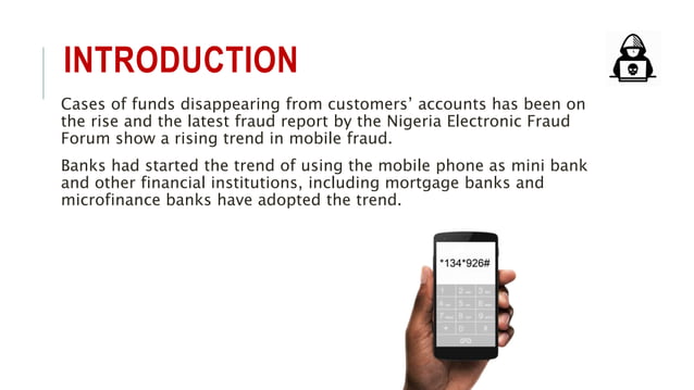 Fraud in USSD | PPT