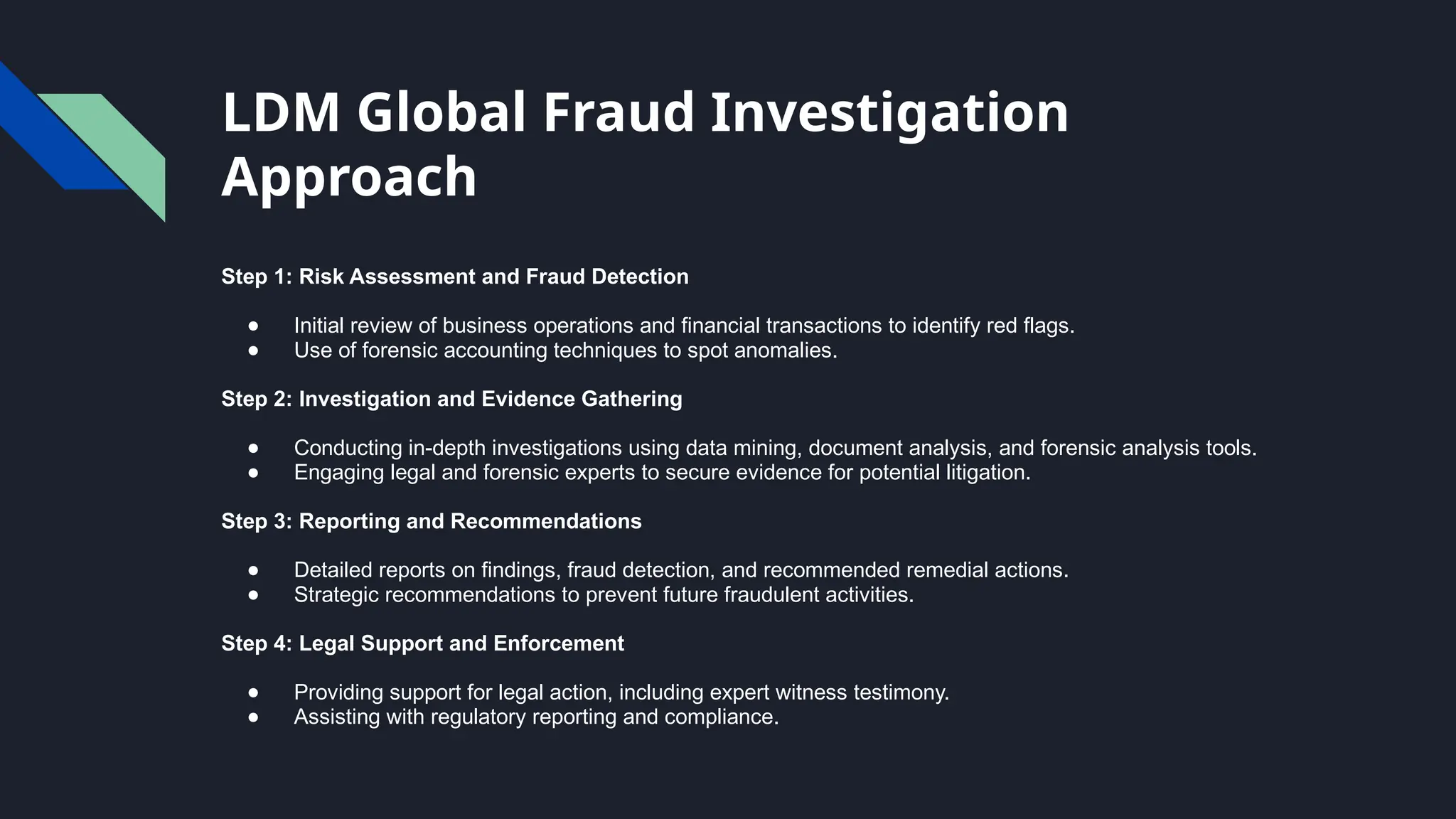 Fraud & Investigation Support_ An Overview.pptx