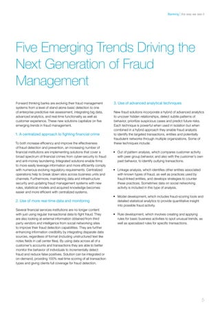 Enterprise Fraud Management: How Banks Need to Adapt | PDF