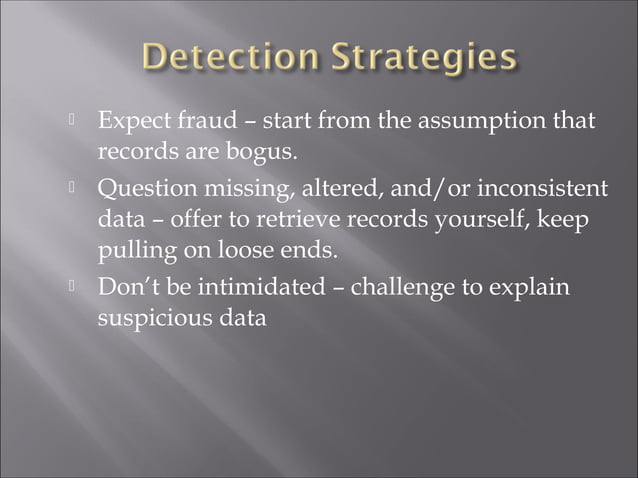 Fraud & misconduct by Mukesh Jaiswal | PPT