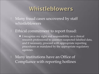 Fraud & misconduct by Mukesh Jaiswal | PPT