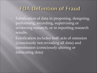 Fraud & misconduct by Mukesh Jaiswal | PPT