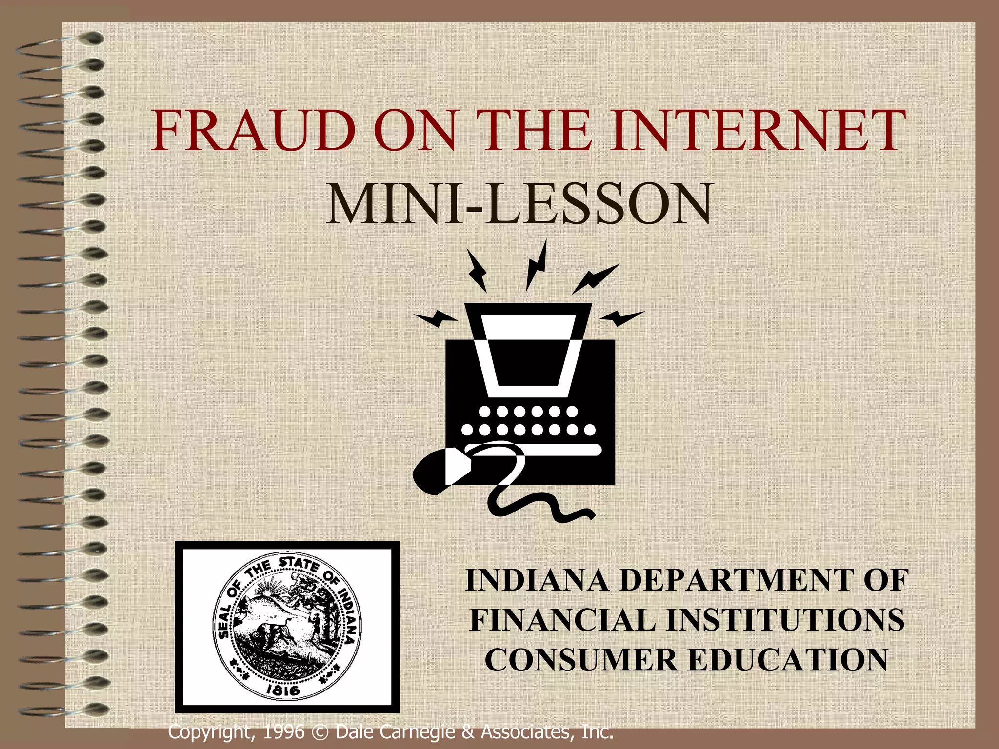 Fraud Presentation | PPT