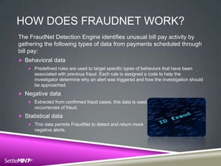 FraudNet PowerPoint | PPSX | Credit Cards | Personal Debt