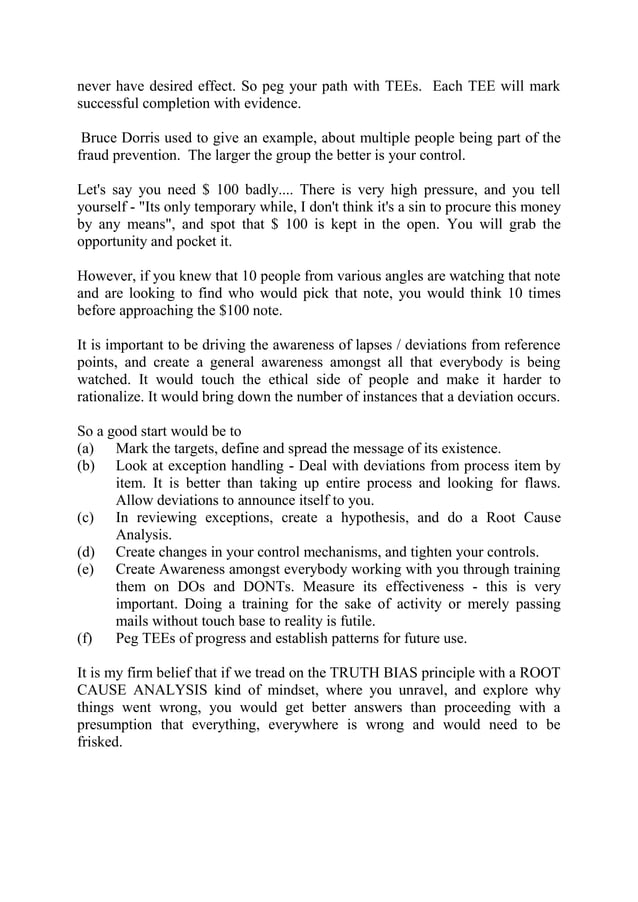 Fraud prevention - baby steps | PDF