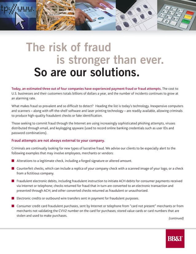 Fraud Prevention Guide | PDF
