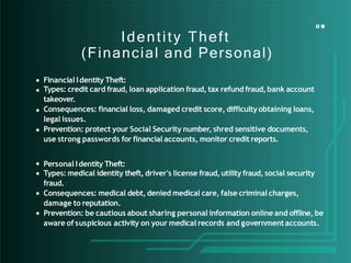 Fraud Prevention in Cybersecurity | PPT | PPTX