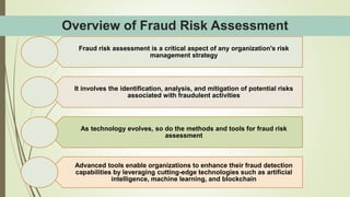 Fraud risk Assessment Models: Case Studies and Implementation | PPTX