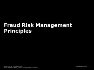 Fraud Risk Management - High Level Perspective for the Board of ...