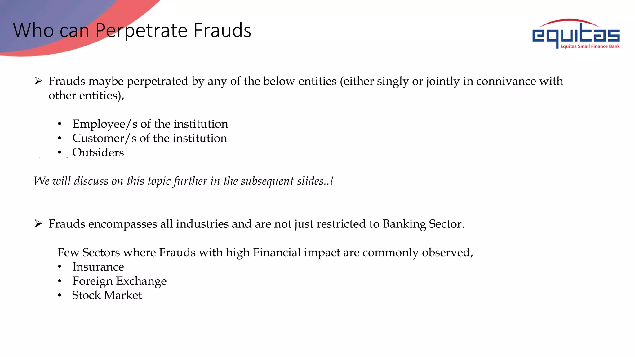 Fraud risk management in banks | PPTX