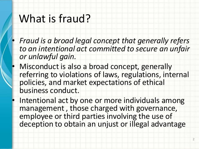 Fraud risk management