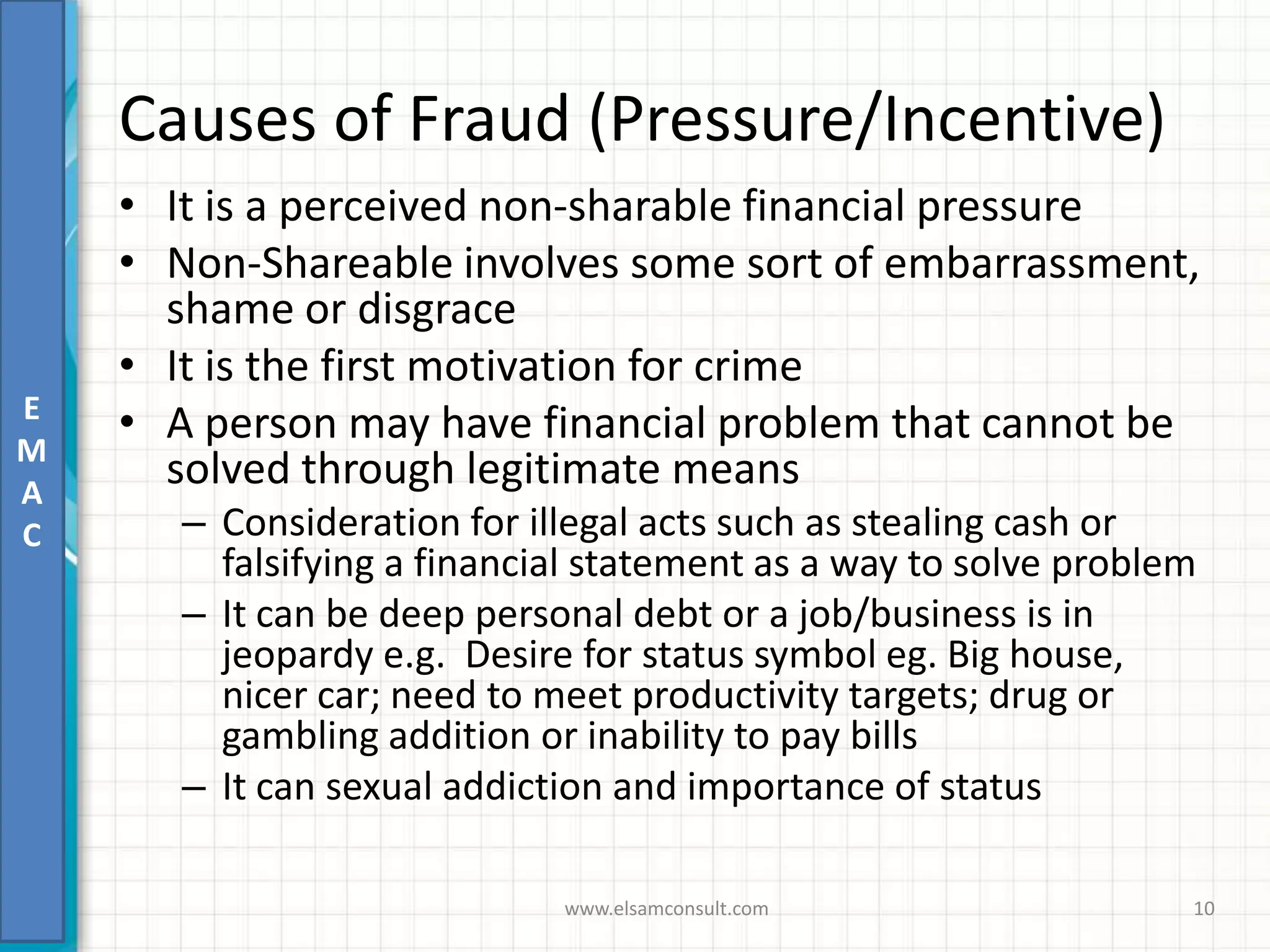 Fraud risk management | PPTX