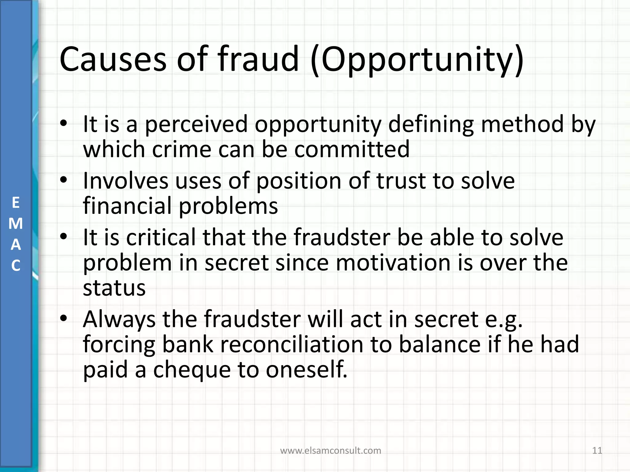 Fraud risk management | PPTX