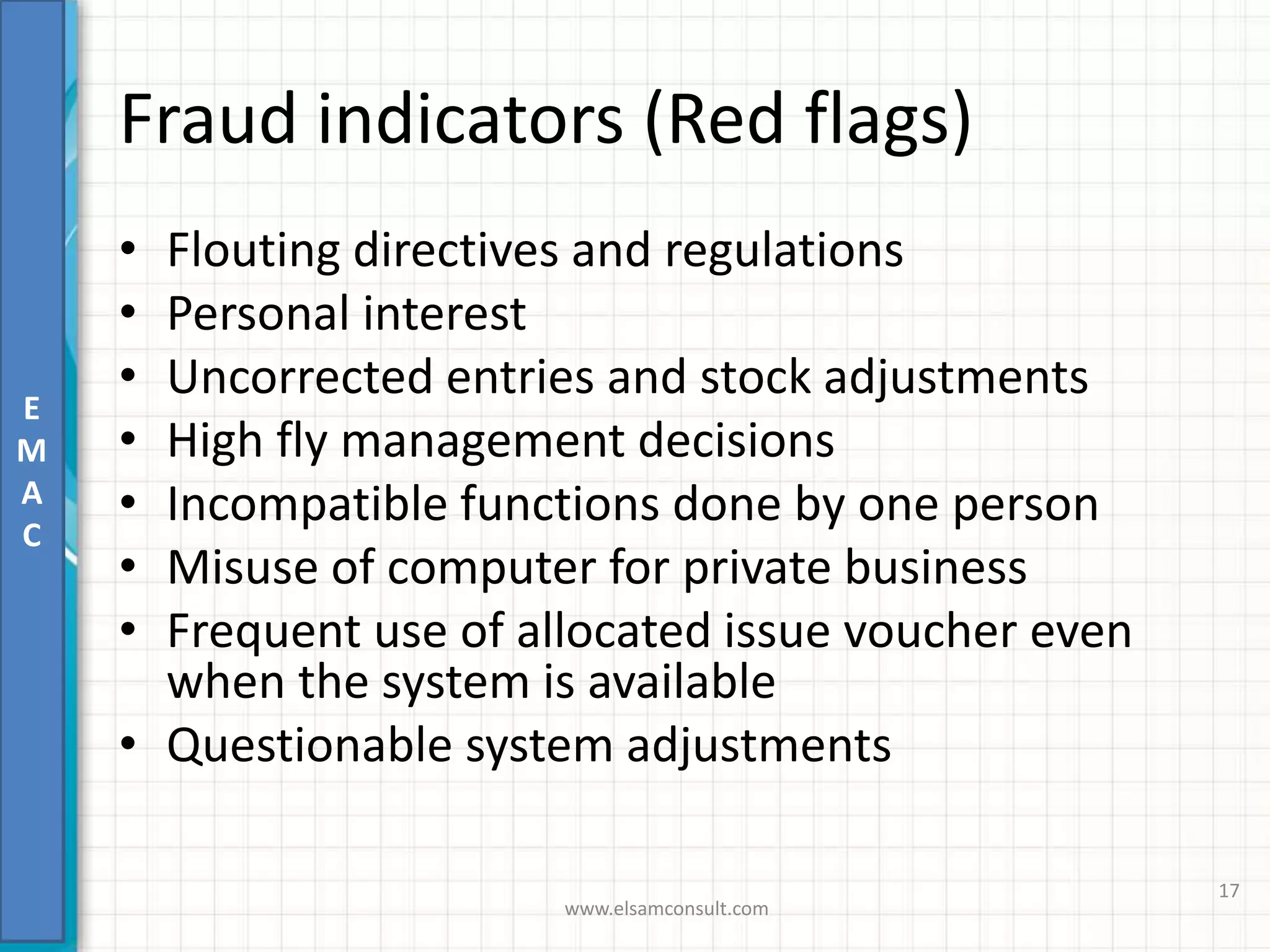 Fraud risk management | PPTX