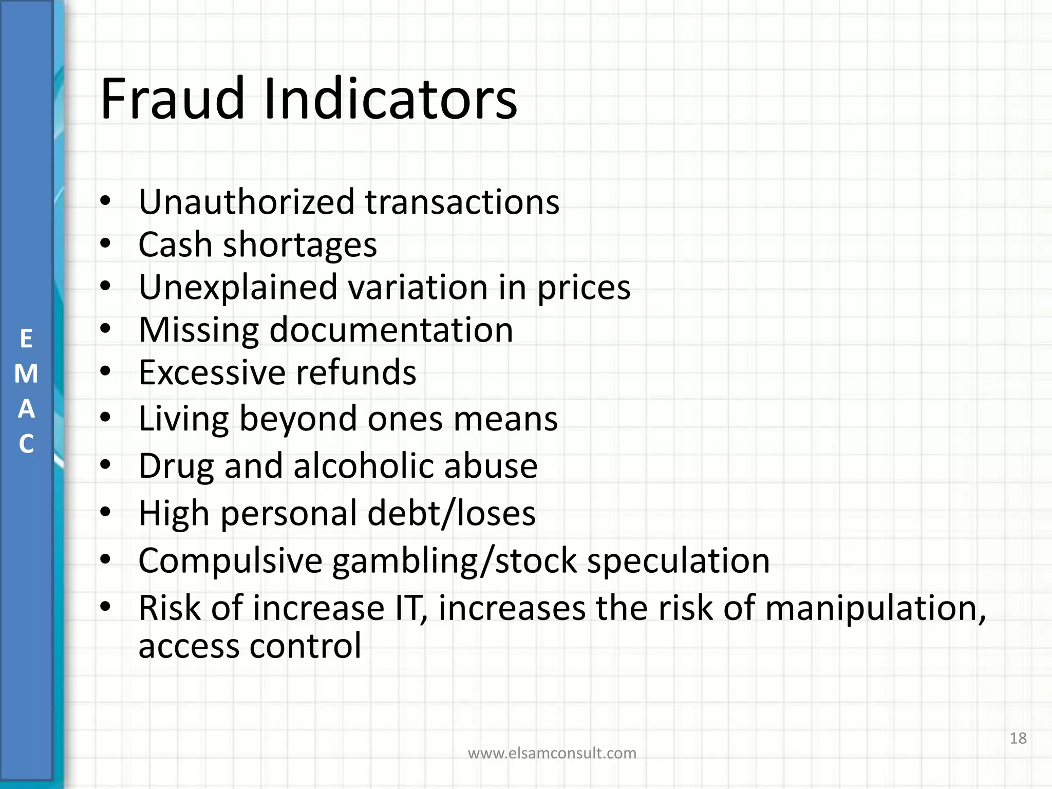 Fraud risk management | PPTX