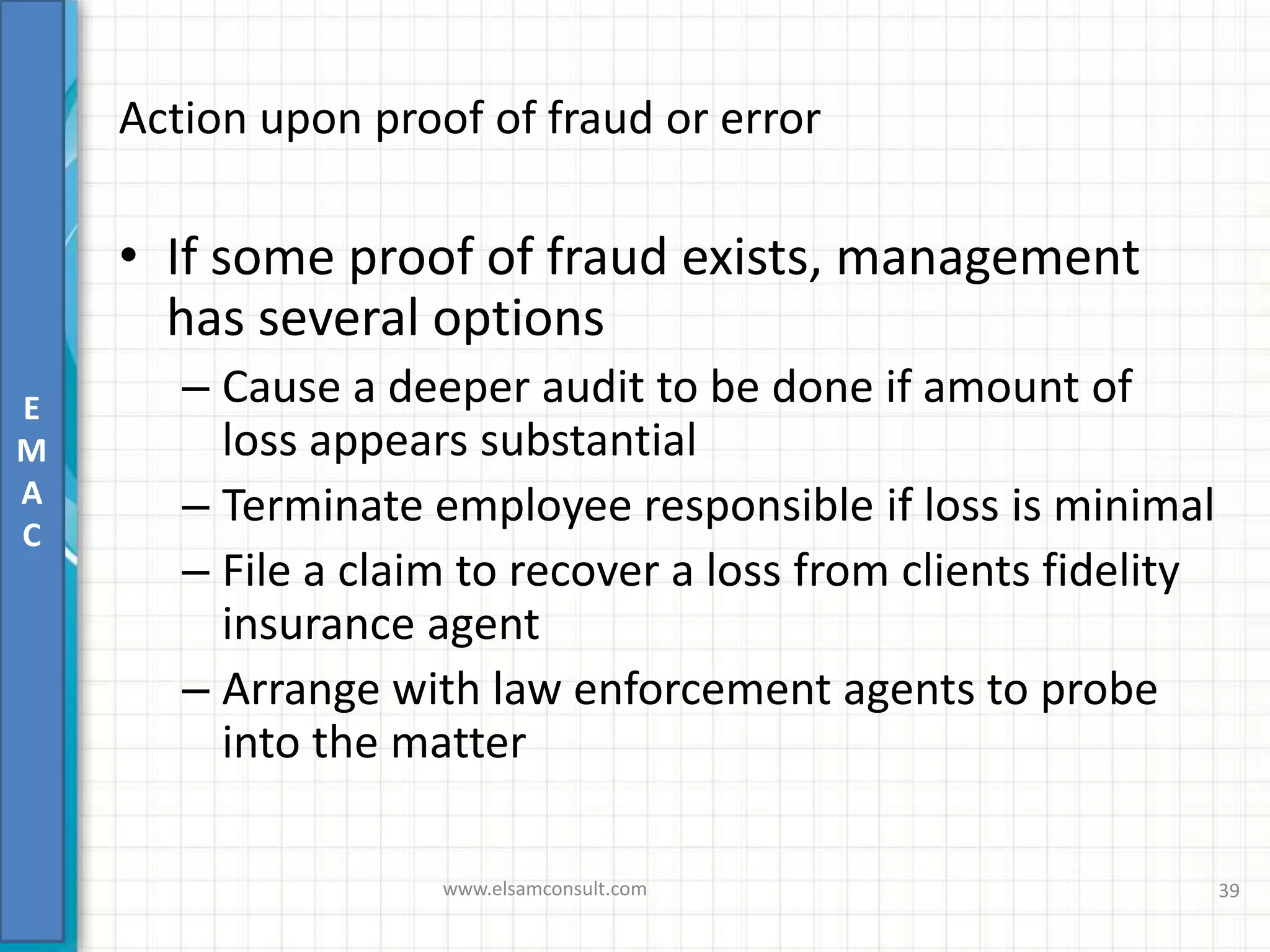 Fraud risk management | PPTX
