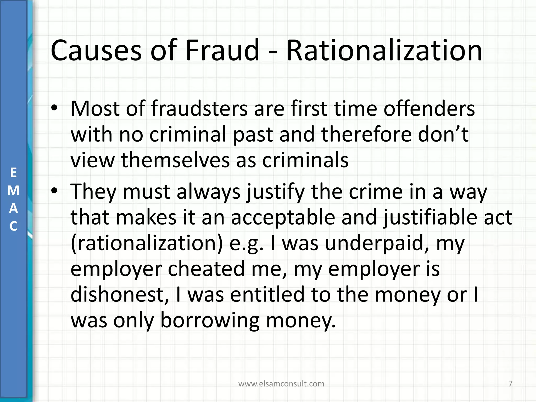 Fraud risk management | PPTX