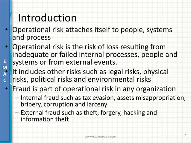 Fraud risk management | PPTX | Crime & Harmful Acts to Individuals ...
