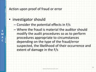 Fraud risk management | PPTX