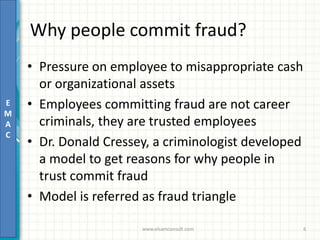 Fraud risk management | PPTX