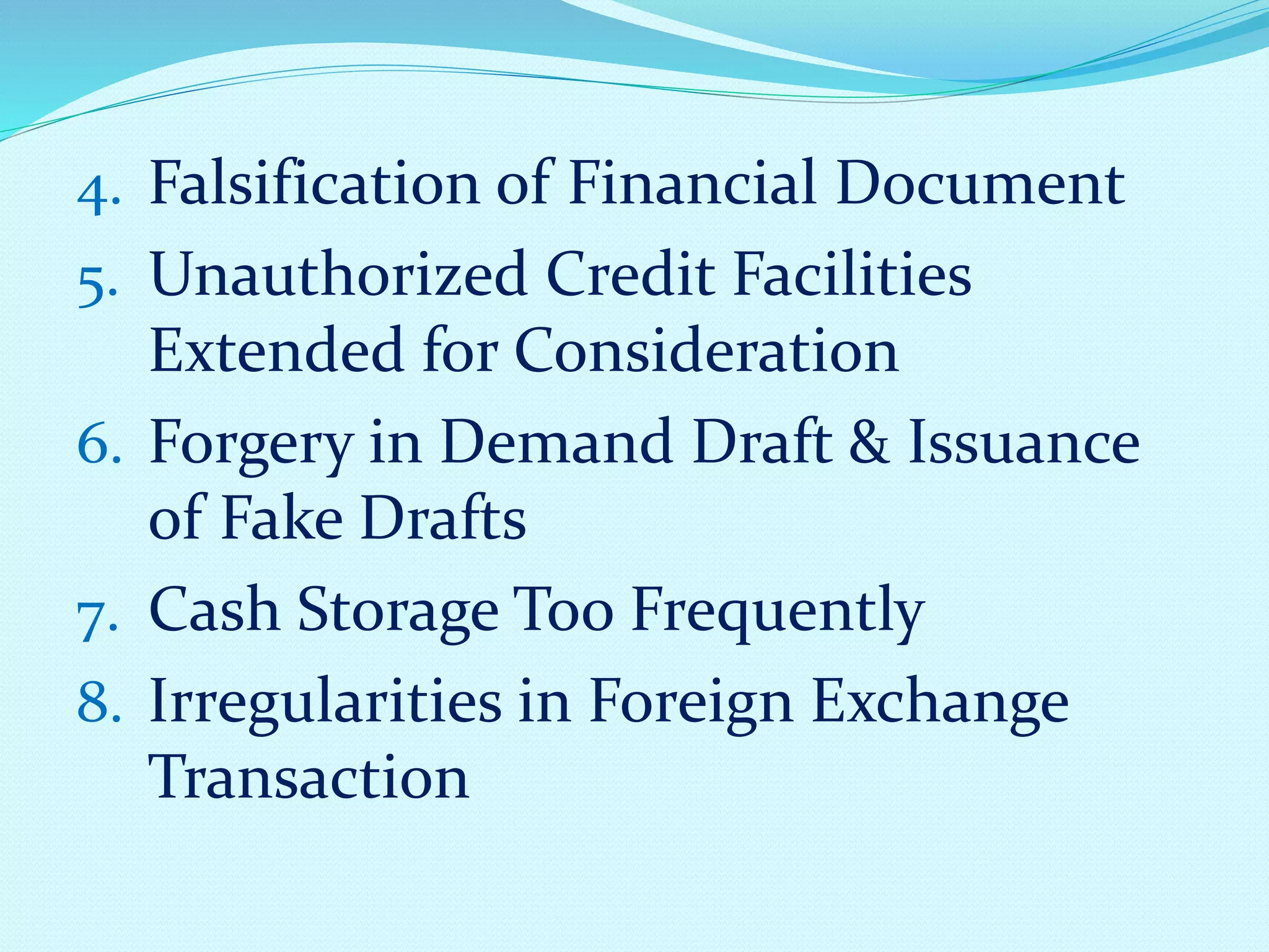 Fraud & scams in banks | PPTX