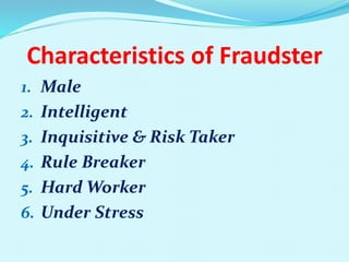 Fraud & scams in banks | PPTX