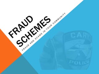 Common Fraud Schemes - Presentation | PPTX | Antivirus Software ...