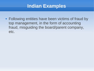 Frauds in the indian retail industry | PDF