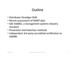 Fraudulent-Counterfeit Electronic Parts Risk Mitigation Through ...