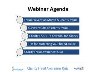 Charity Fraud Awareness - How to Communicate More Effectively With Your ...