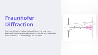 Fraunhofer-Diffraction and explanationpptx | PPT