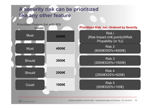 Applying Lean Principles to Overcome Challenges of Software Security in ...