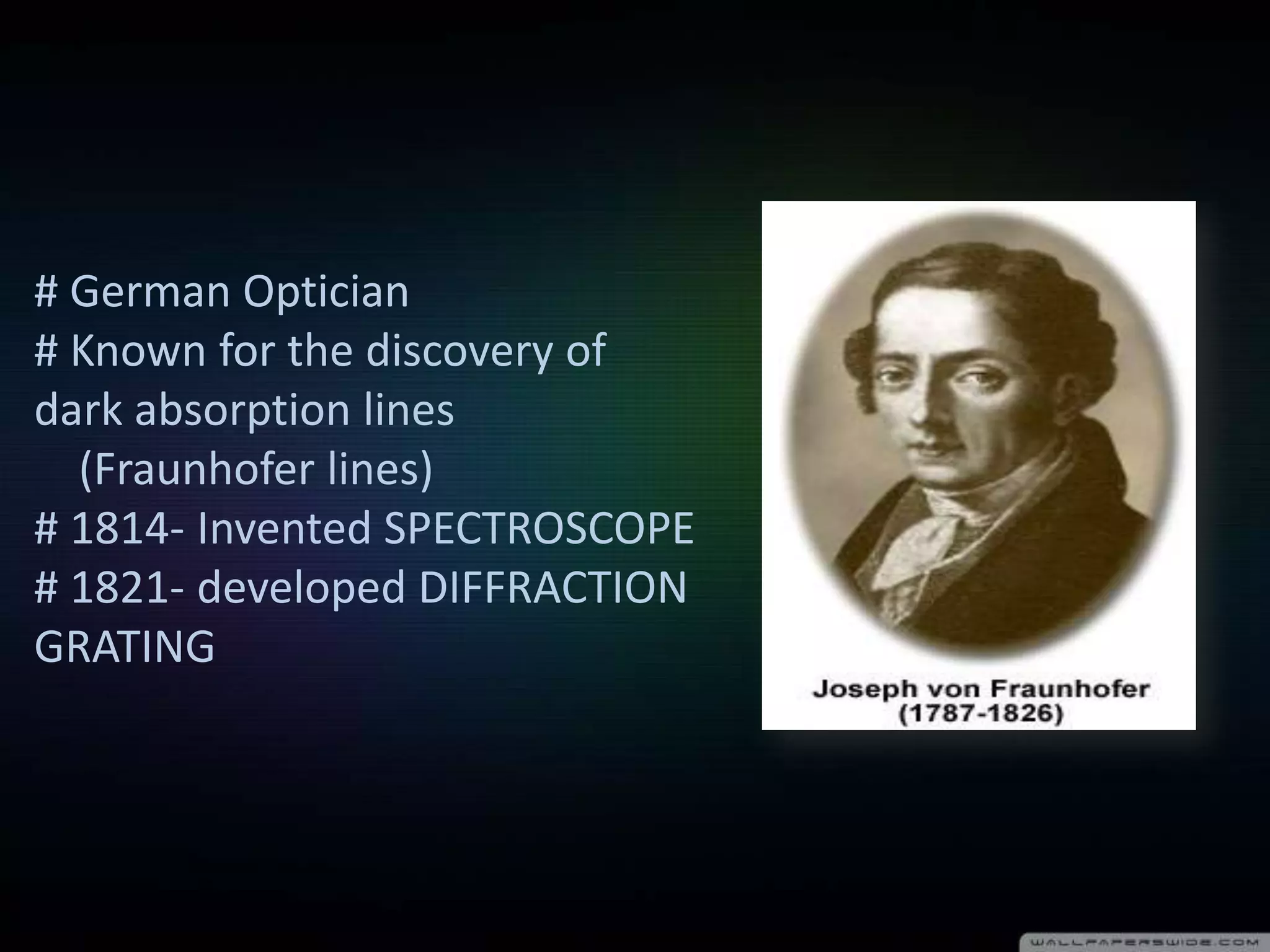Fraunhoffer diffraction | PPTX