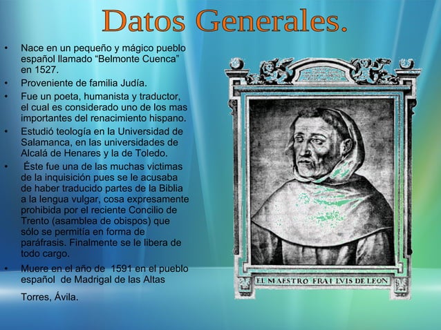 Fray luis-de-len-1196313234761584-3[1] | PPT