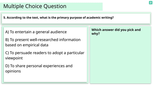 Frayer Model Vocabulary Slideshow presentation.pptx