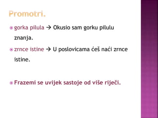 Frazemi | PPTX