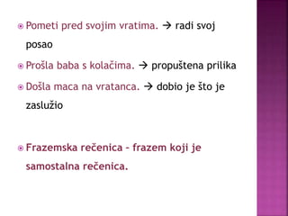 Frazemi | PPTX