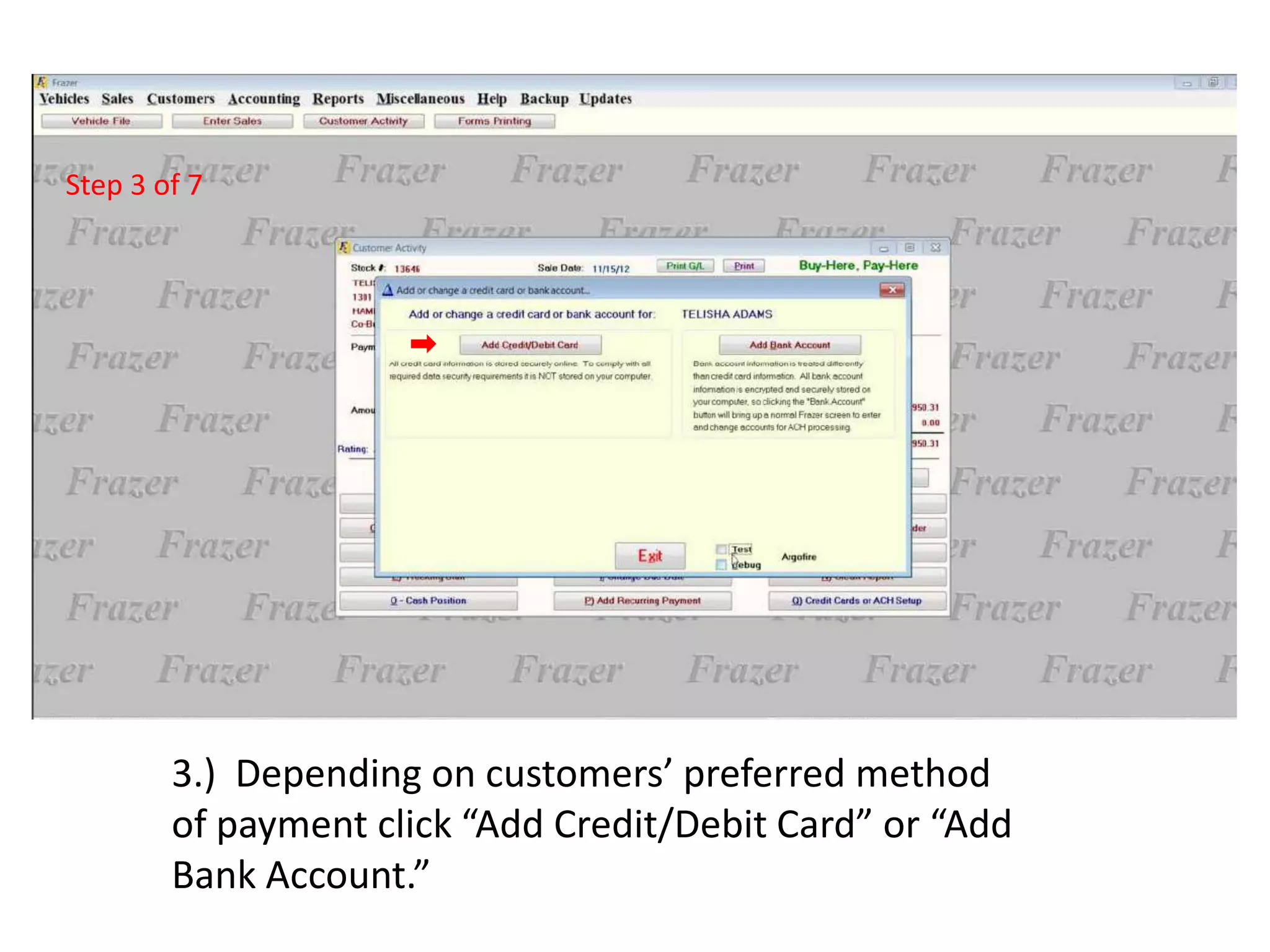 Frazer payment solution presentation | PPTX
