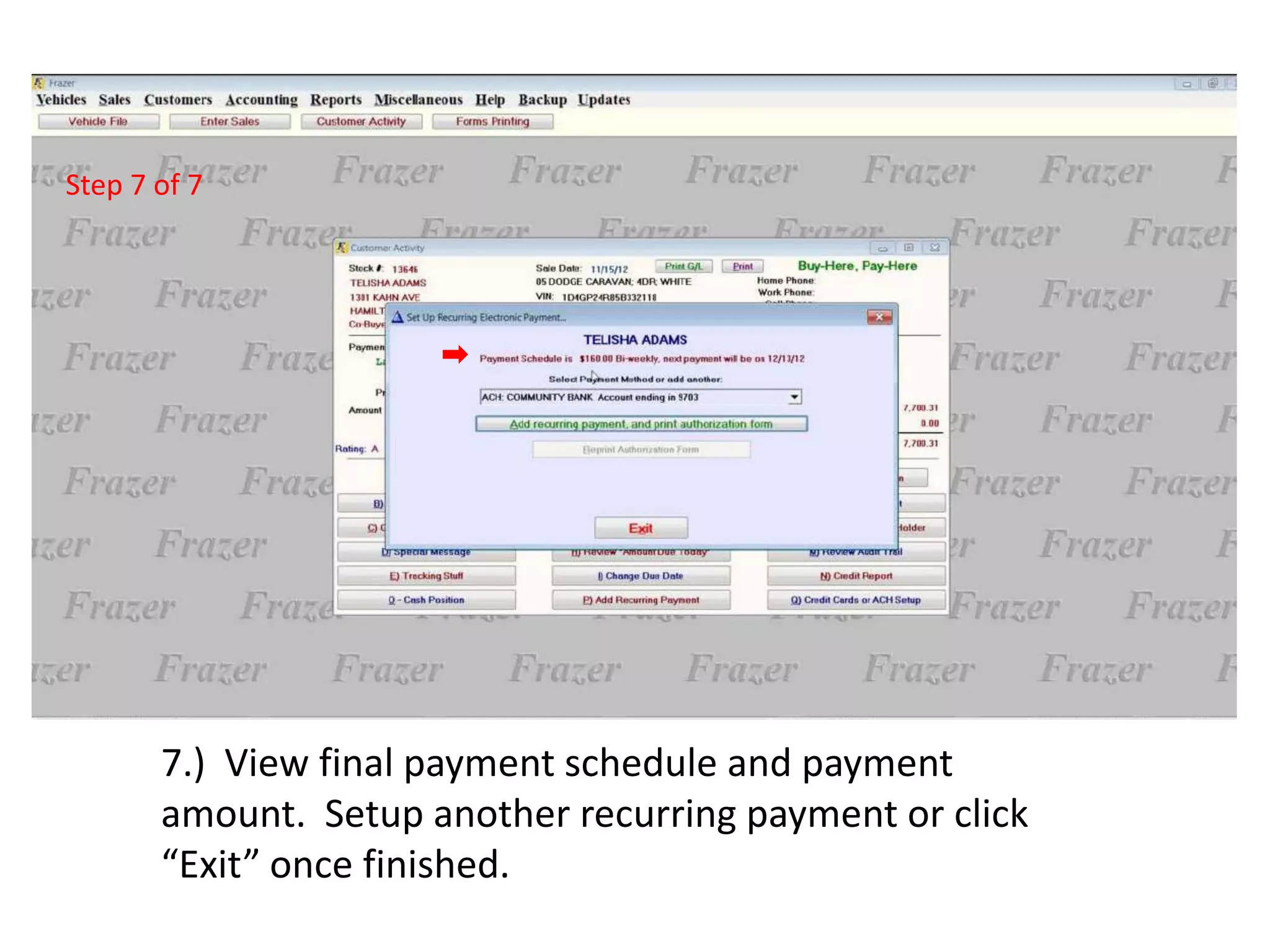Frazer payment solution presentation | PPTX